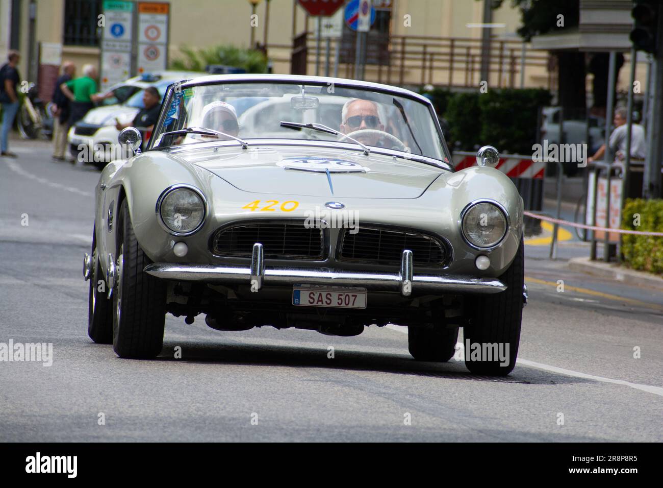 1950s racing car dashboard hi-res stock photography and images - Alamy