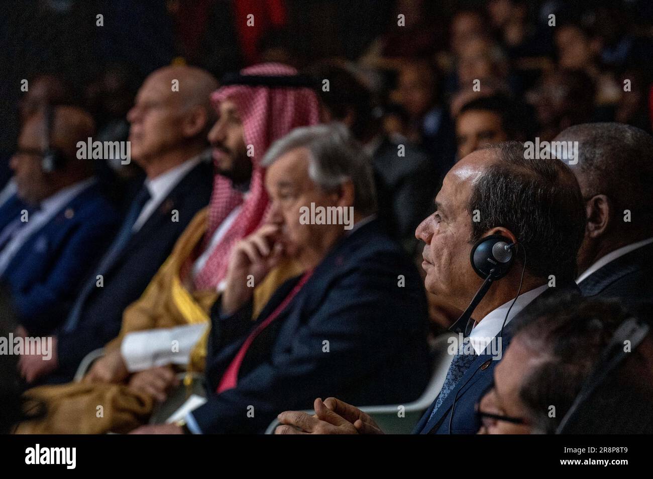 Paris, France. 22nd June, 2023. Many leaders attend the ‘New Global ...