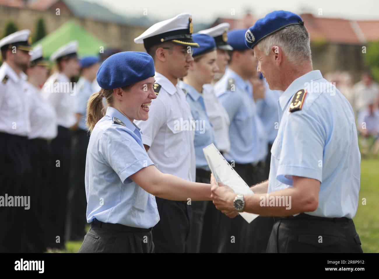 Blankenburg, Germany. 22nd June, 2023. Surgeon General Stephan Schmidt ...