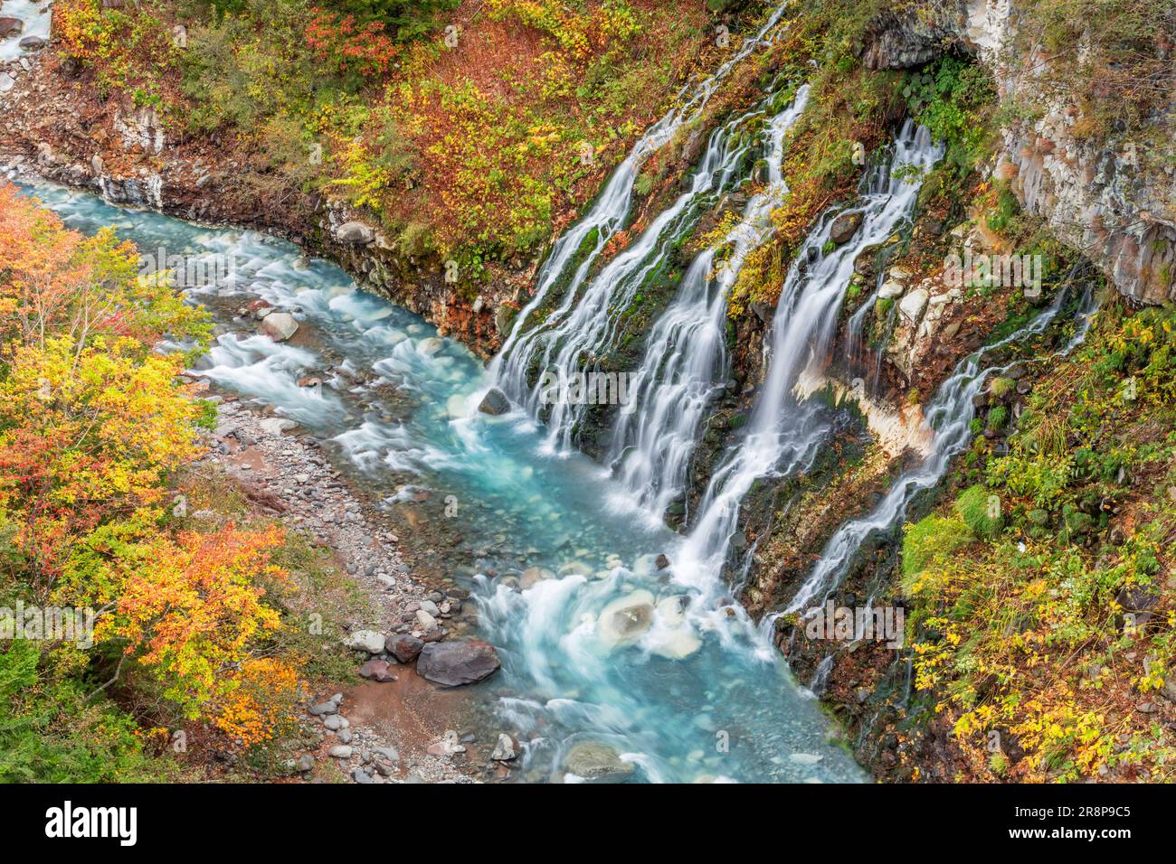 Shirahigenotaki waterfall hi-res stock photography and images - Alamy