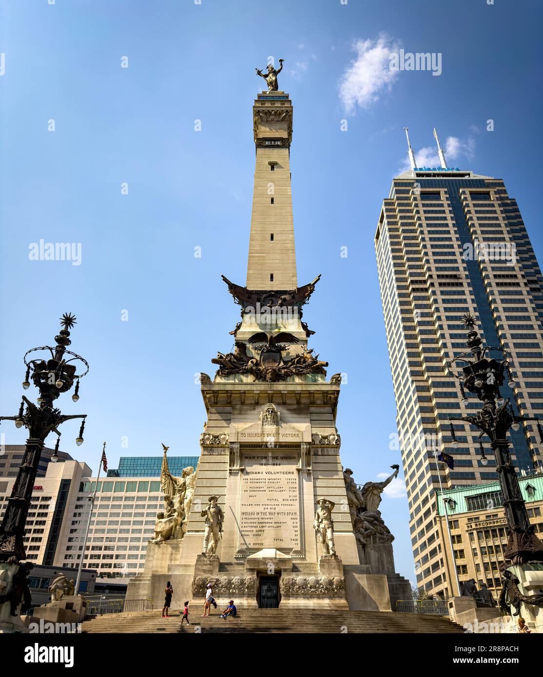 Soldiers and Sailors Monument in Indianapolis - INDIANAPOLIS, UNITED ...