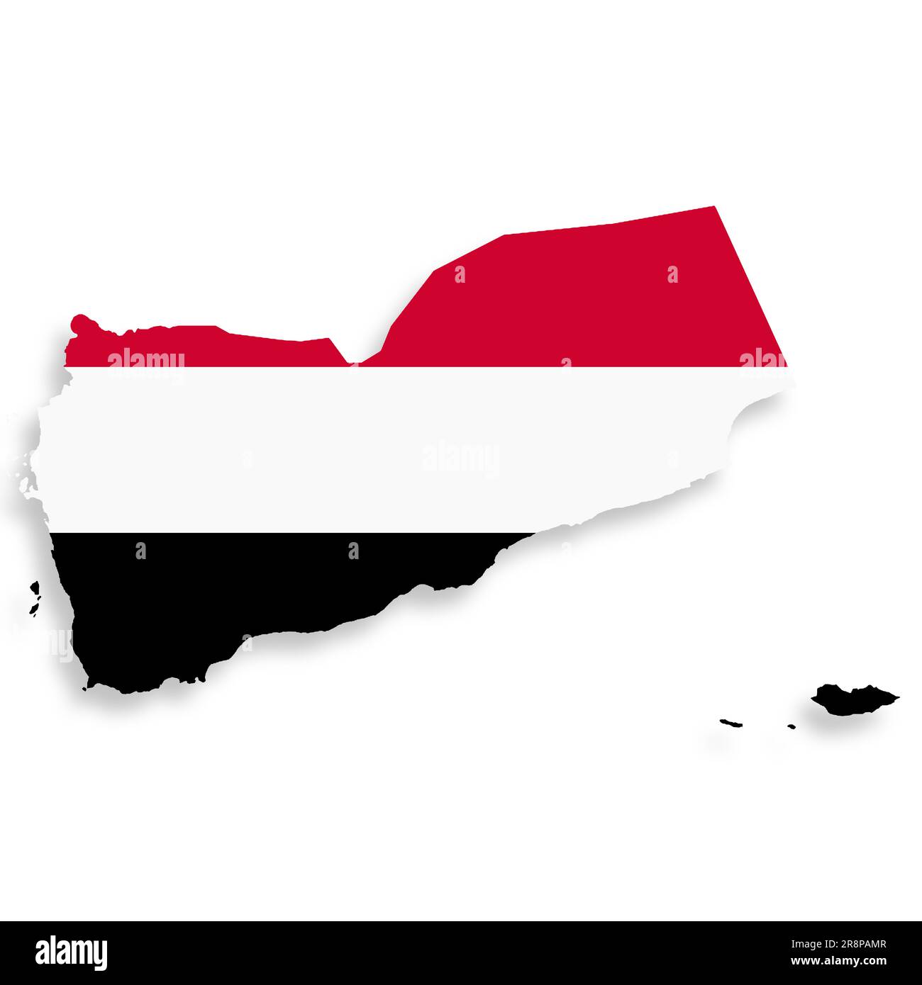 Yemen map hi-res stock photography and images - Alamy