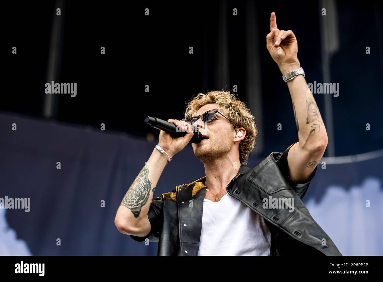 Odense, Denmark. 22nd June, 2023. The Danish pop singer and songwriter ...