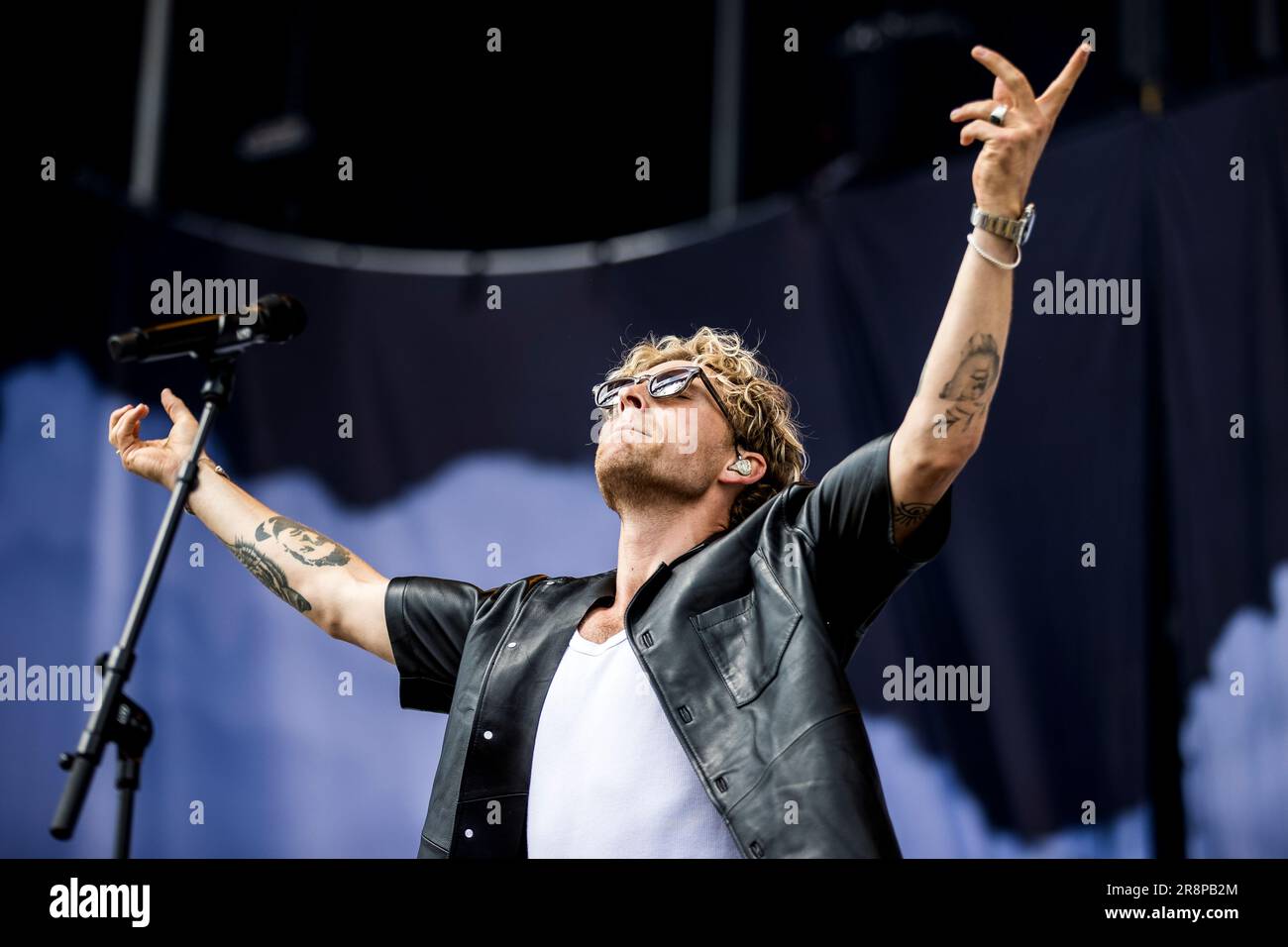 Odense, Denmark. 22nd June, 2023. The Danish pop singer and songwriter ...