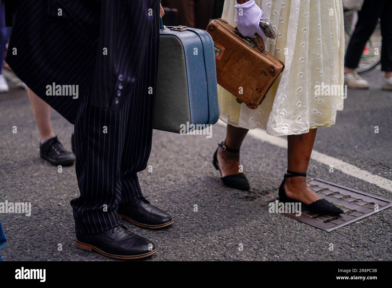 People take part in the procession that commemorates Windrush Day in ...