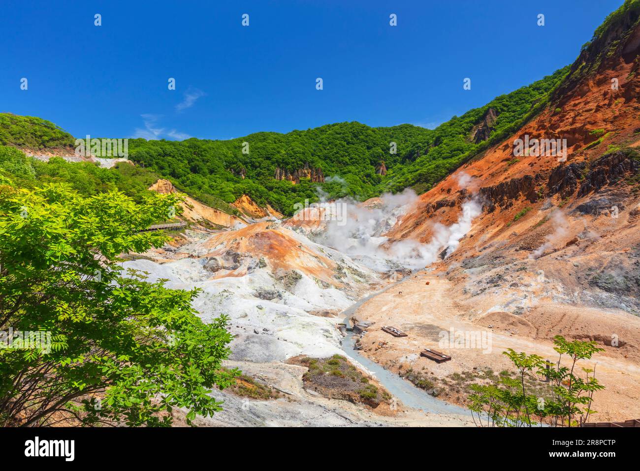 Noboribetsu jigokudani valley in hi-res stock photography and images ...
