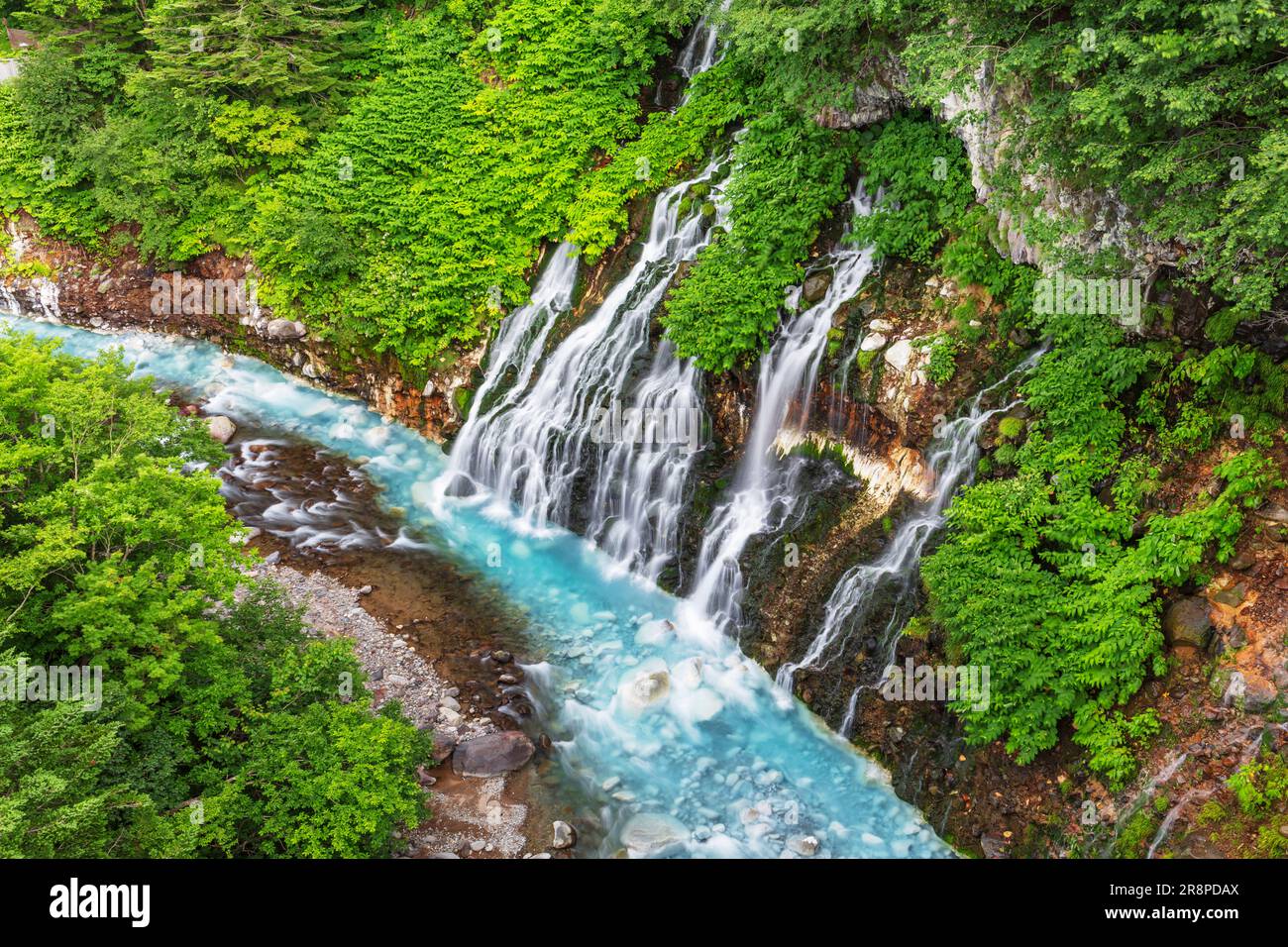 Shirahigenotaki waterfall hi-res stock photography and images - Alamy