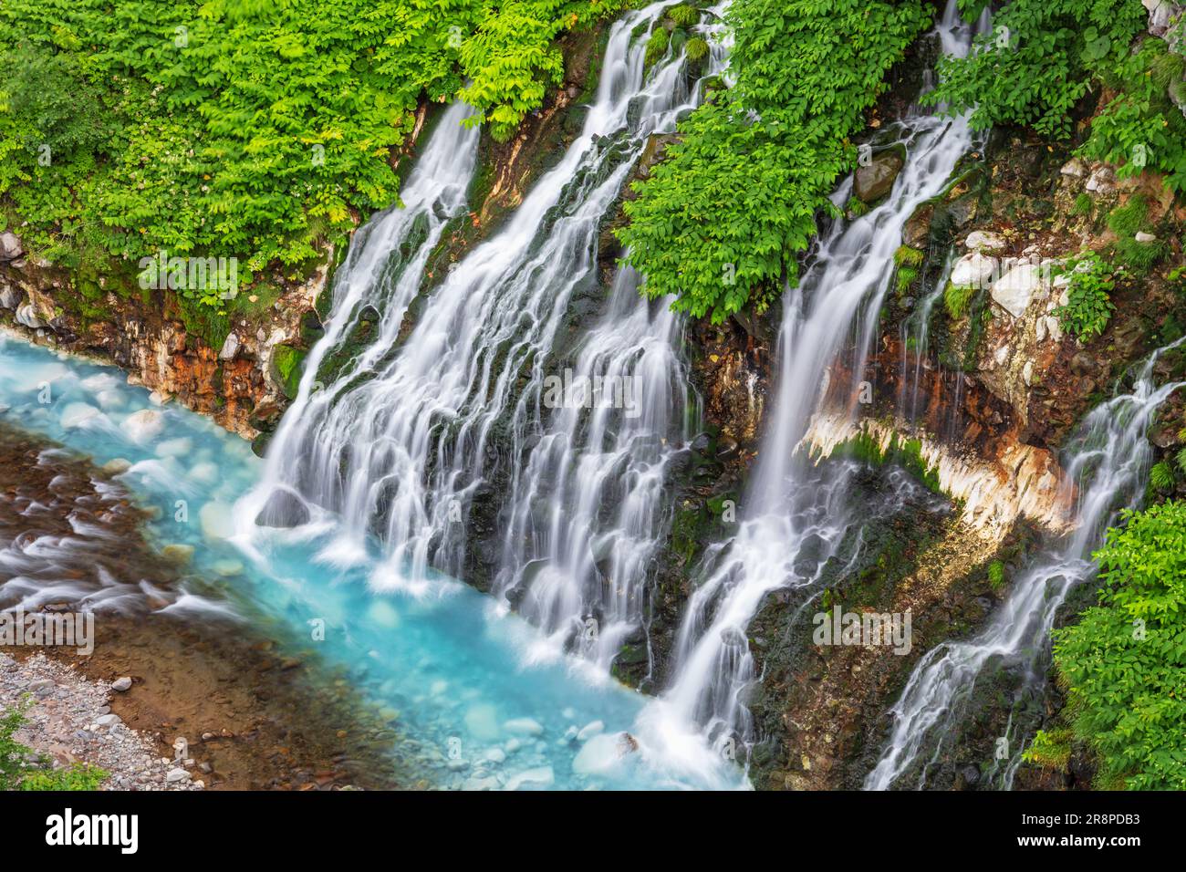 Shirahigenotaki waterfall hi-res stock photography and images - Alamy