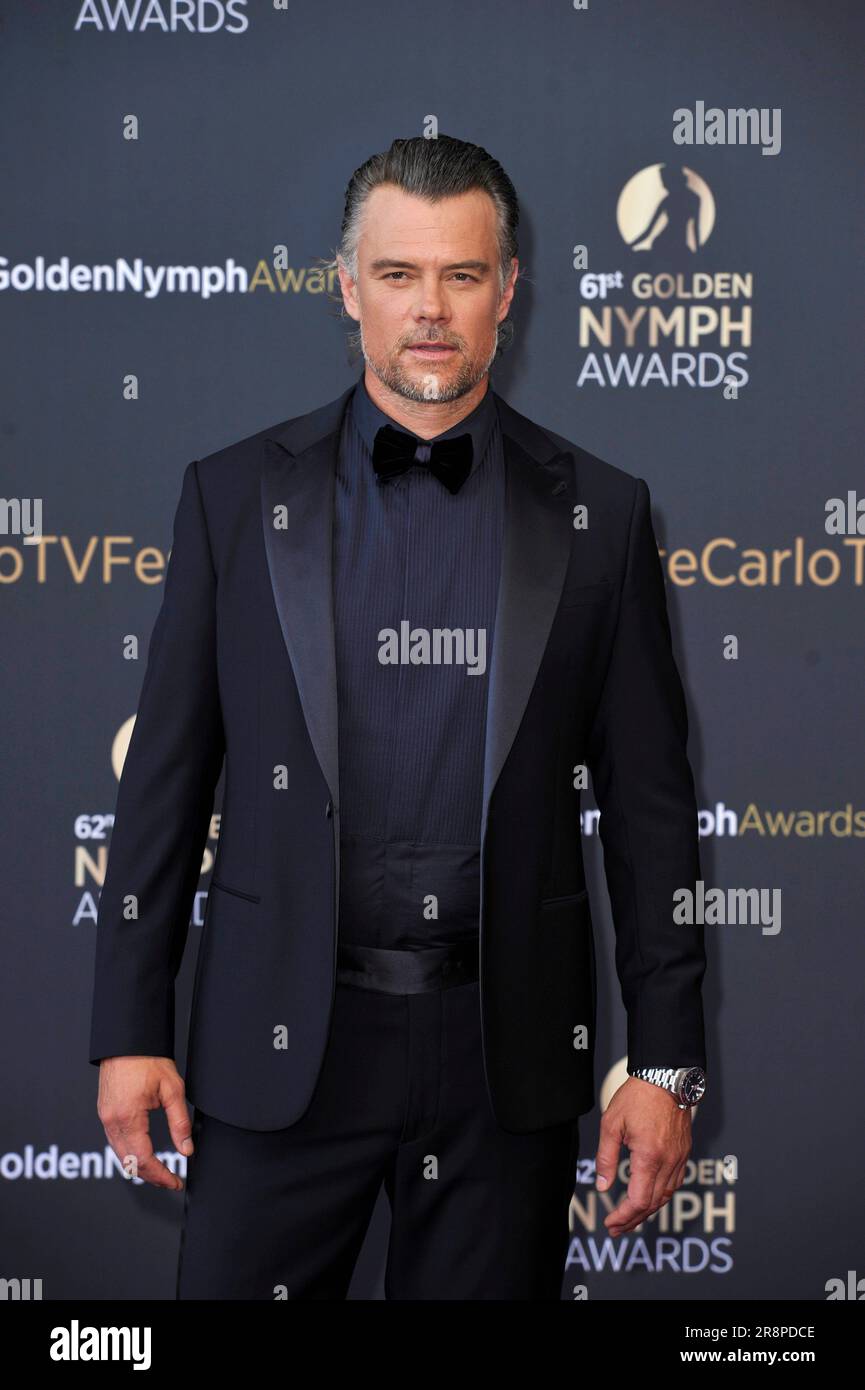MONTE-CARLO, MONACO - JUNE 20:Josh Duhamel, attend the "Nymphes D'Or ...