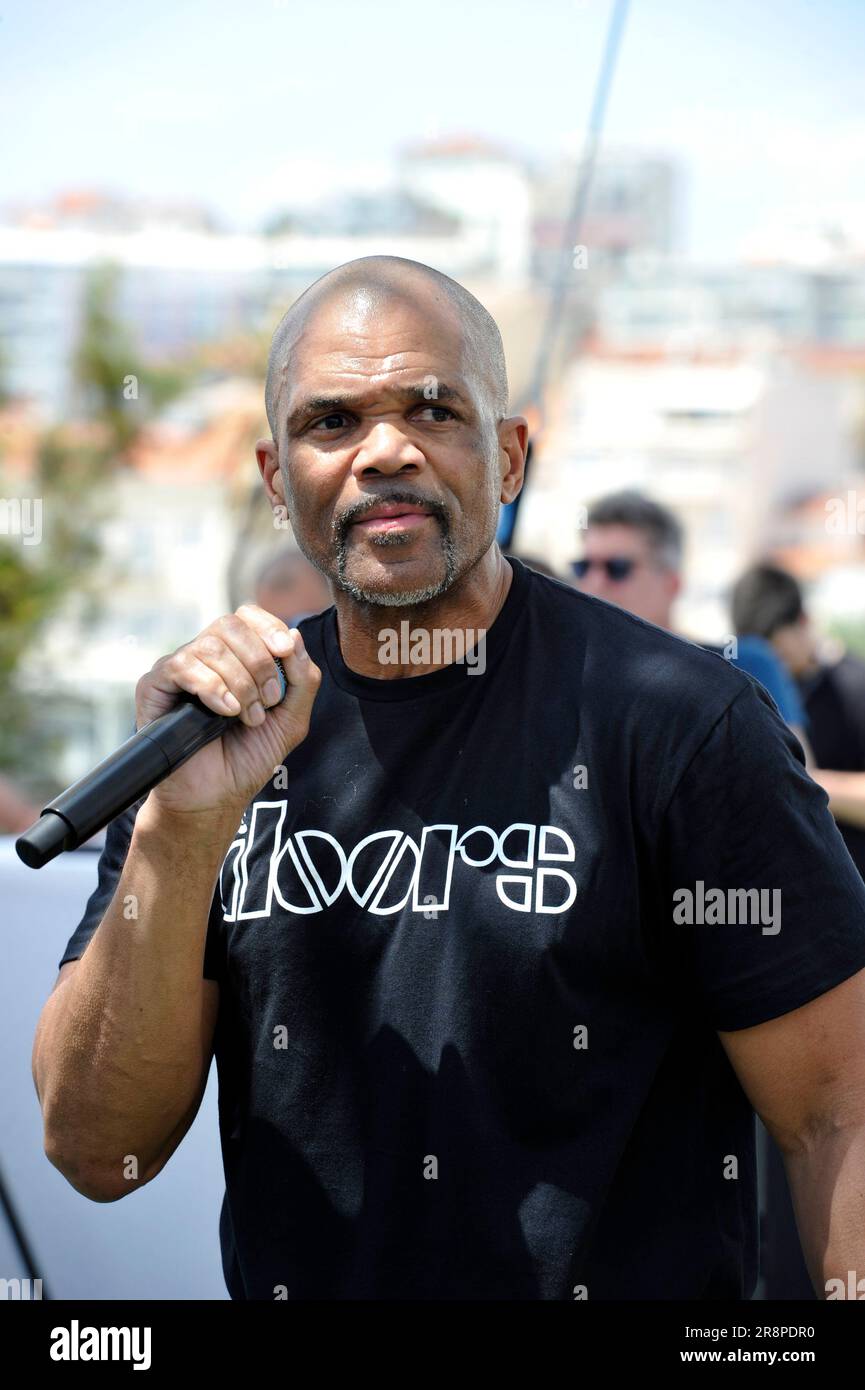 CANNES, FRANCE - JUNE 19: Darryl Mc Daniels speaker at Cannes Lions ...
