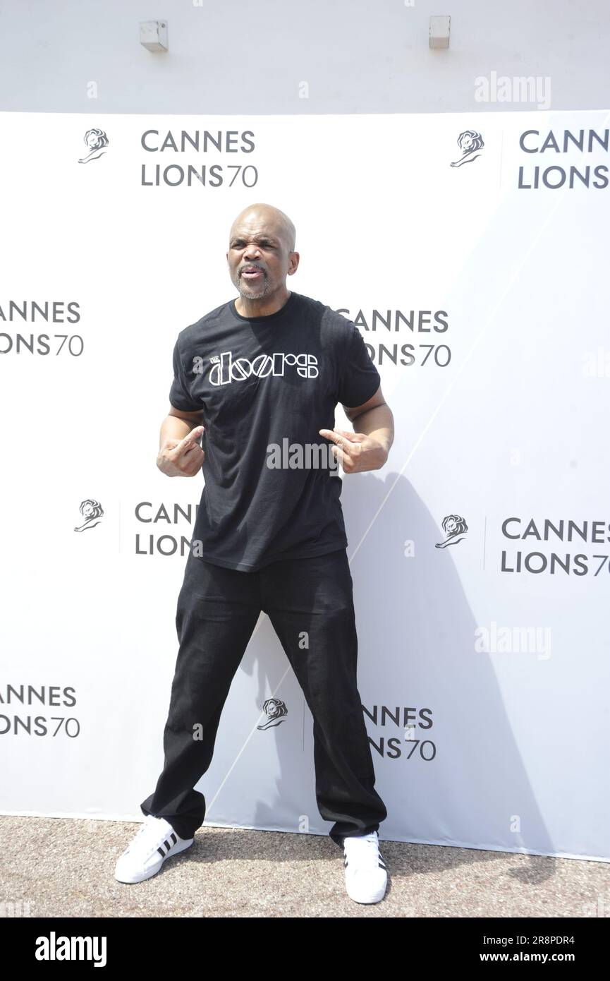 CANNES, FRANCE - JUNE 19: Darryl Mc Daniels speaker at Cannes Lions ...
