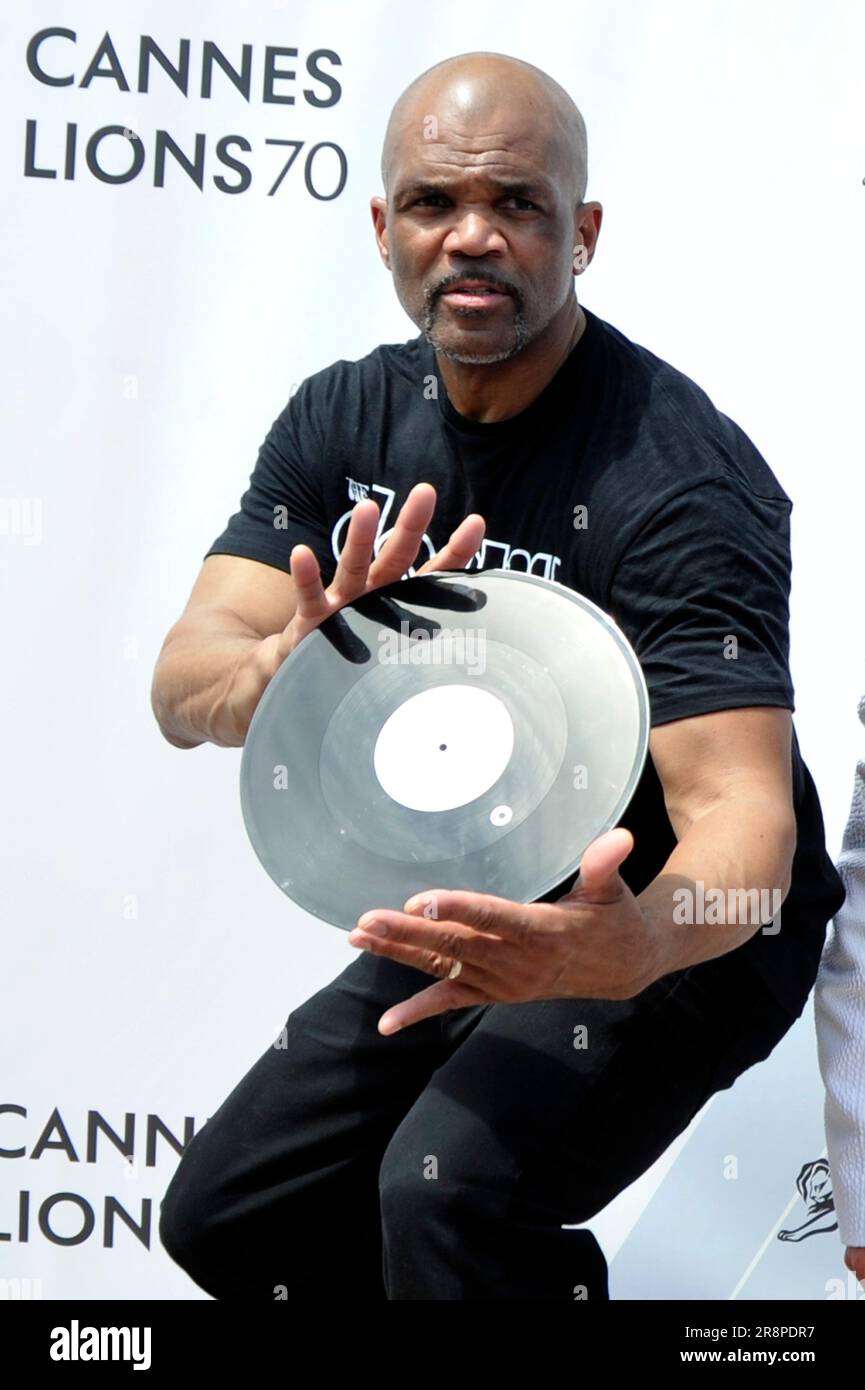 CANNES, FRANCE - JUNE 19: Darryl Mc Daniels speaker at Cannes Lions ...
