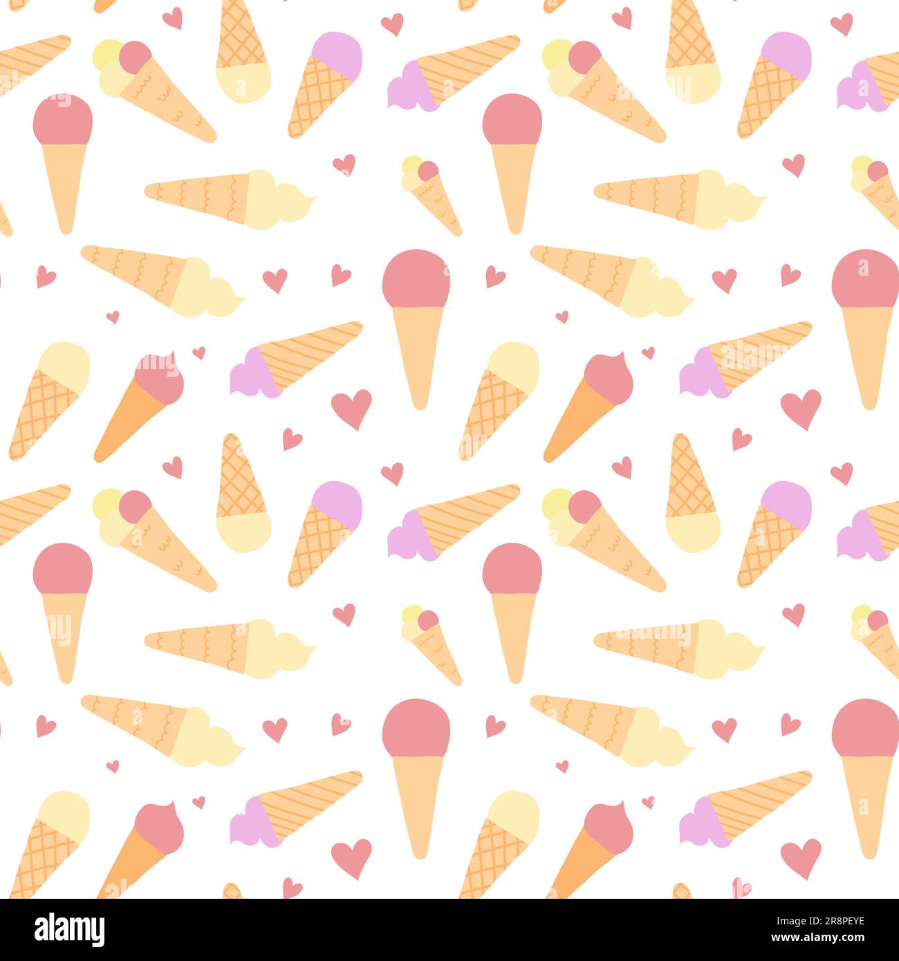 Fruit ice lolly pattern Cut Out Stock Images & Pictures - Alamy
