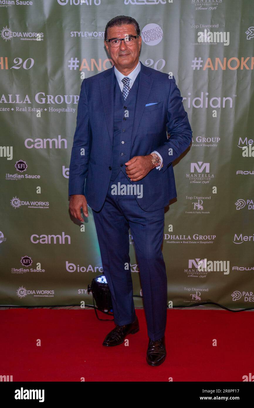Jacob Arabo attends ANOKHI's 20th anniversary awards gala at the Westin ...