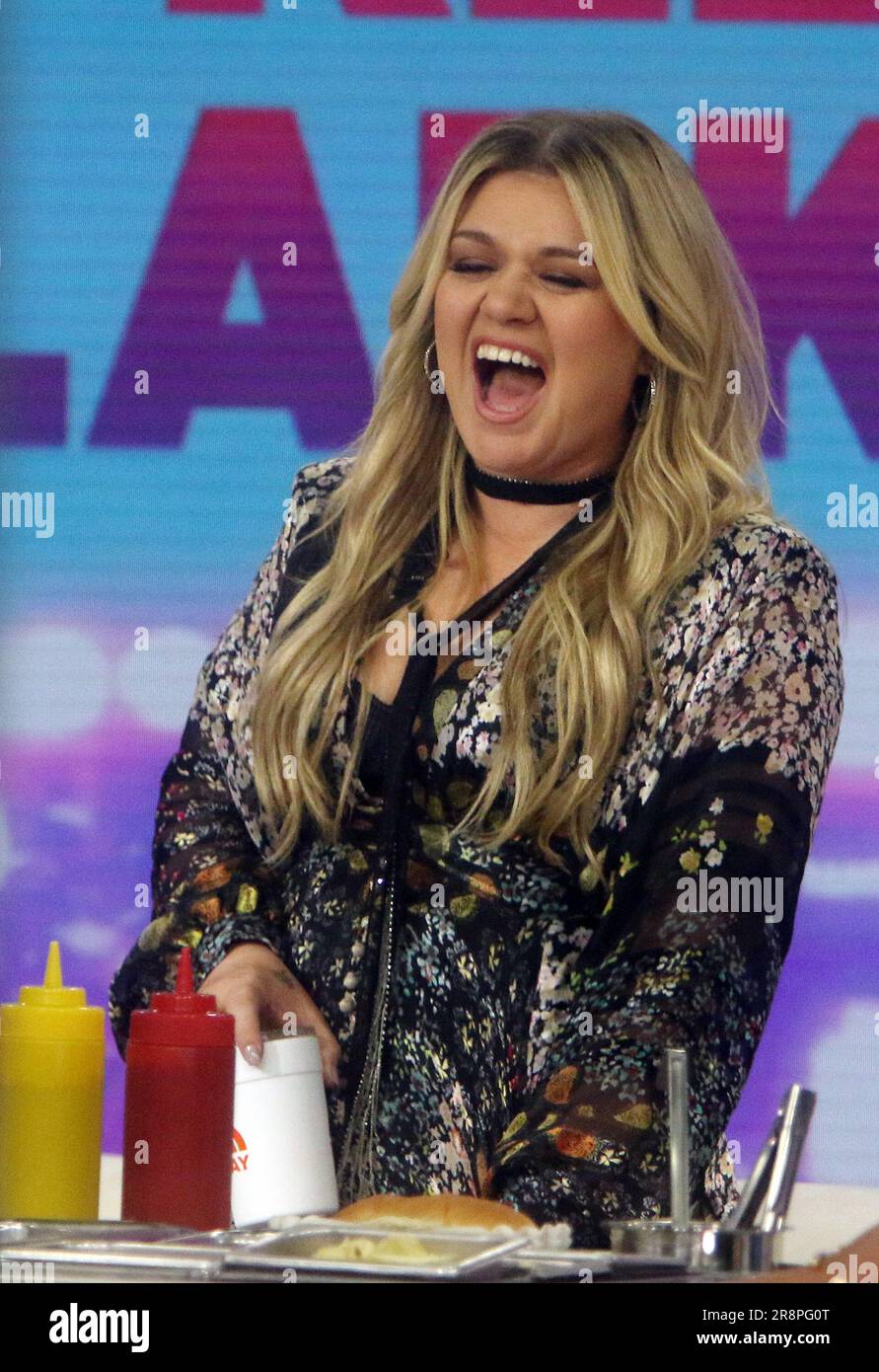 New York, NY, USA. 22nd June, 2023. Kelly Clarkson at NBC's Today Show ...