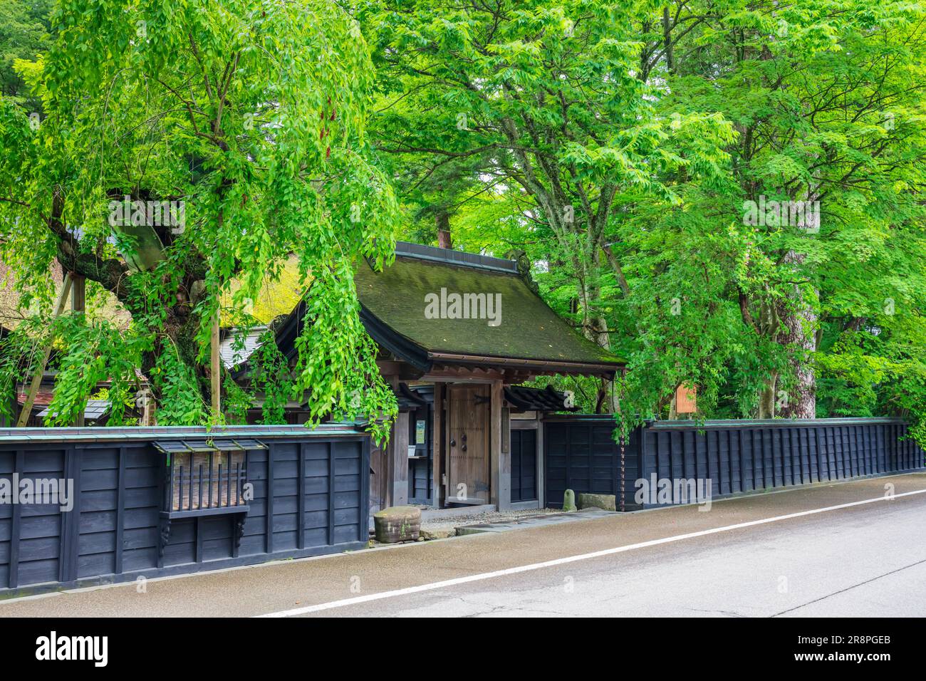 Kakunodate Buke Yashiki Street Stock Photo - Alamy