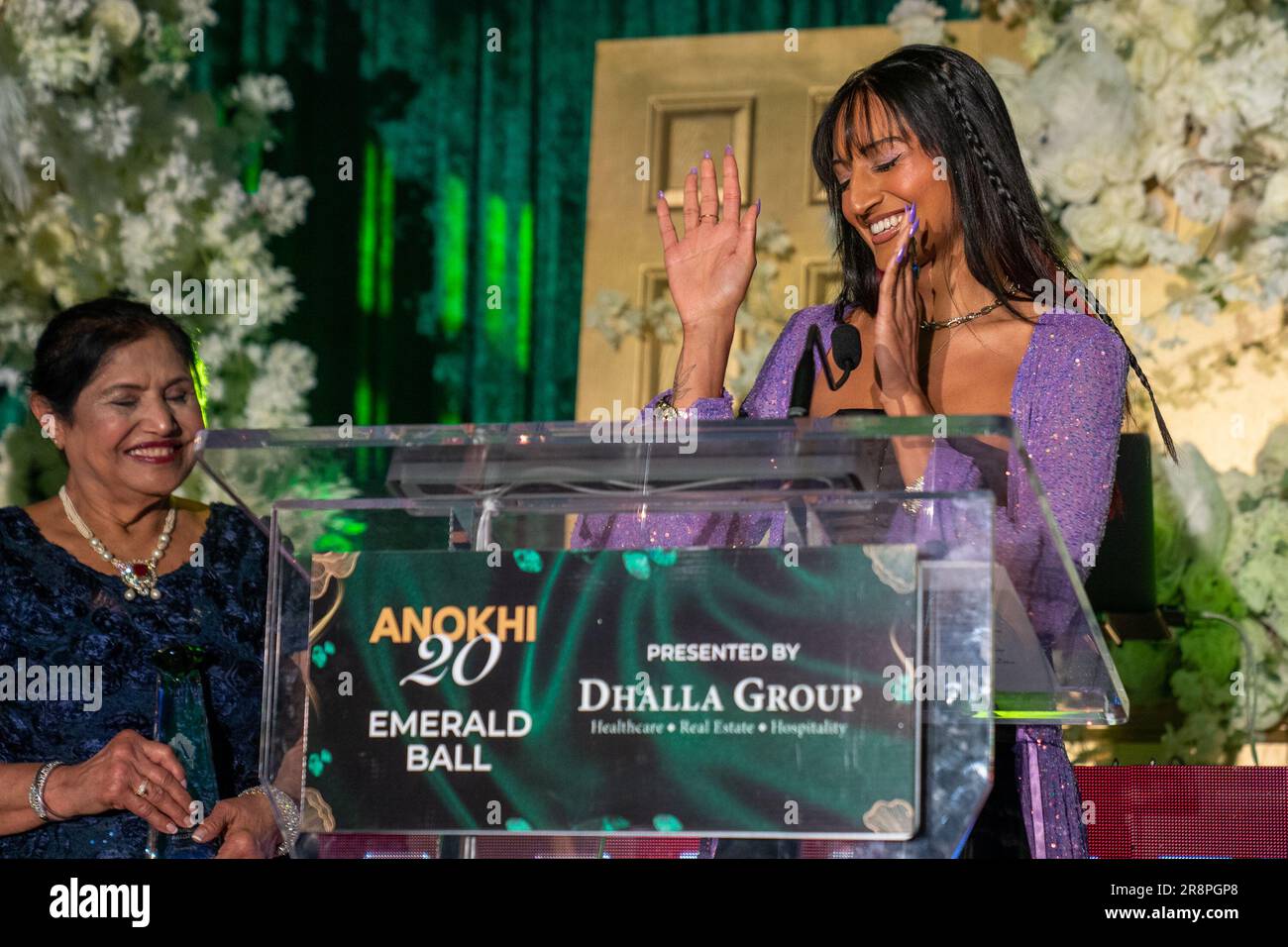 Rhea Raj Receives the ANOKHI Emerald Award For Excellence In Music ...