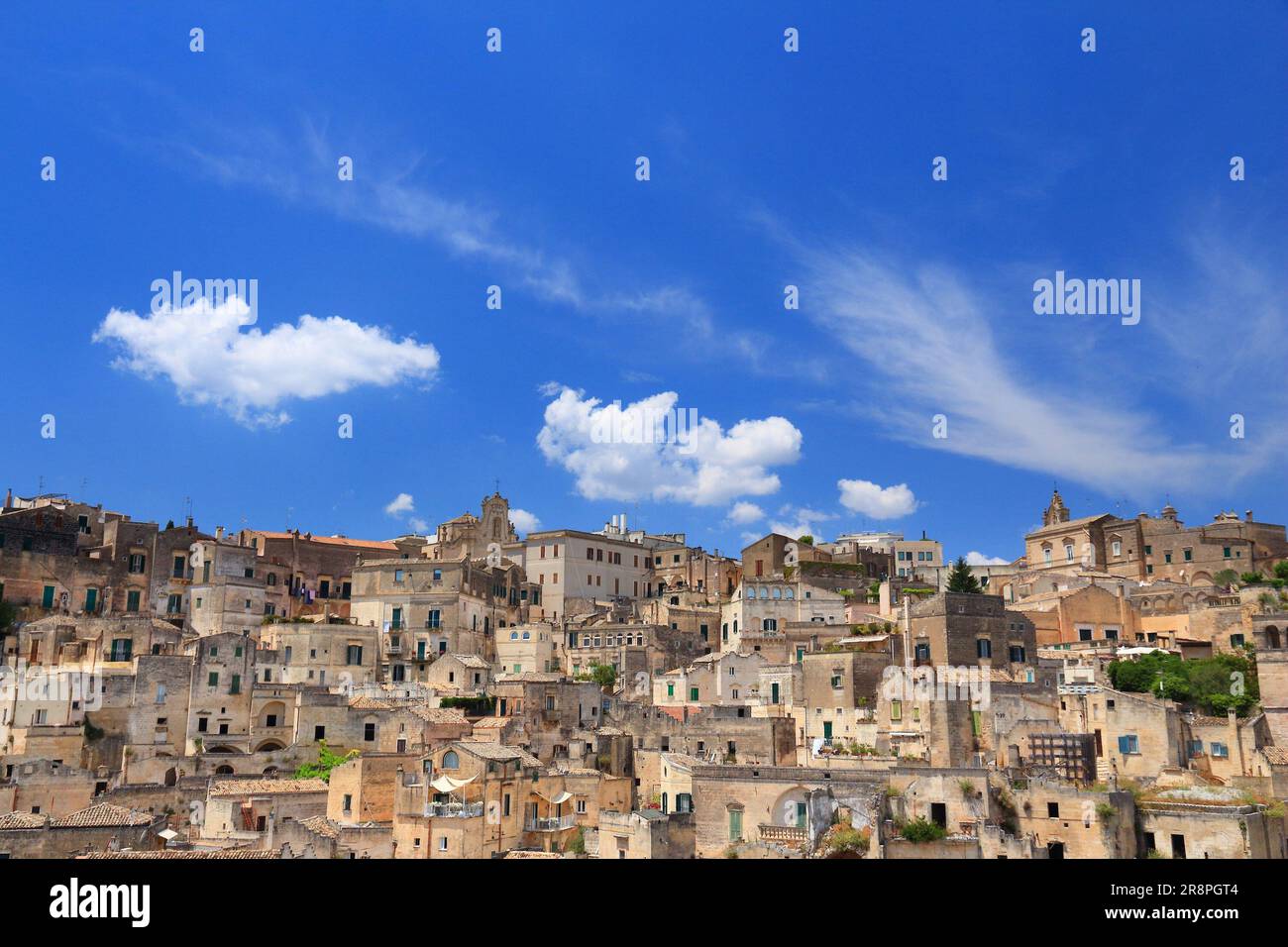 Sassi districts in Matera, Italy. Ancient Italian town in Basilicata ...