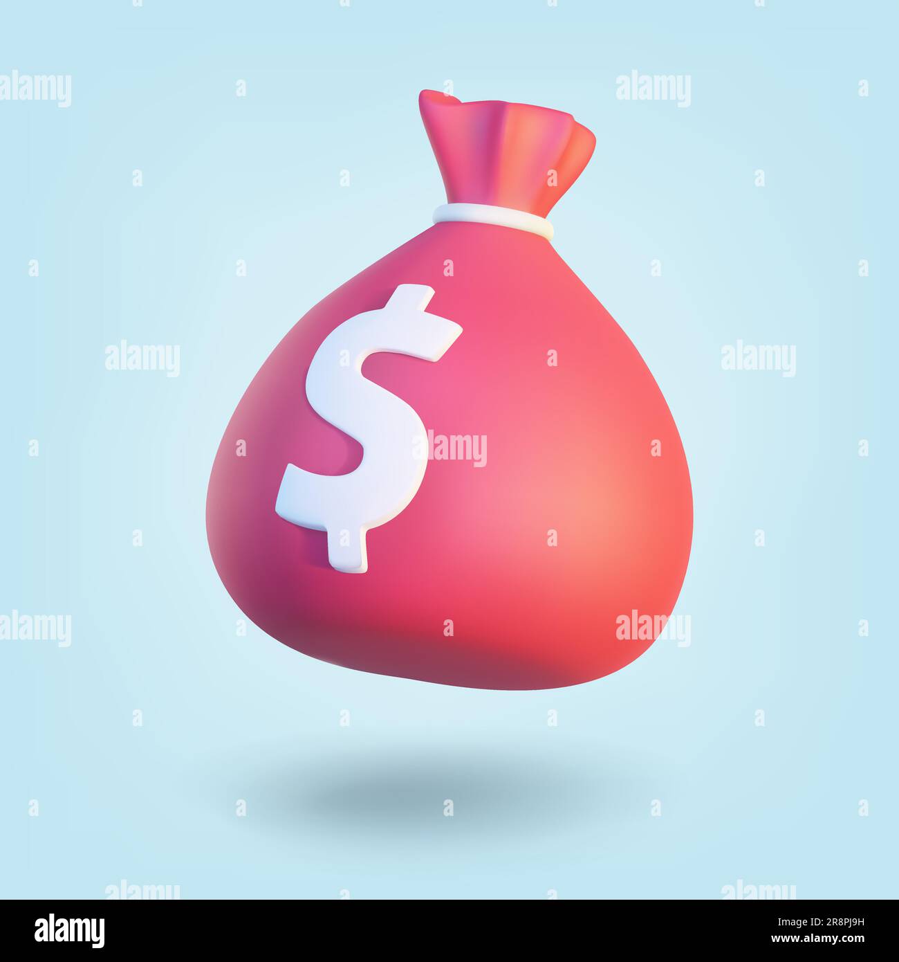 Realistic 3d rendering dollar Stock Vector Images - Alamy
