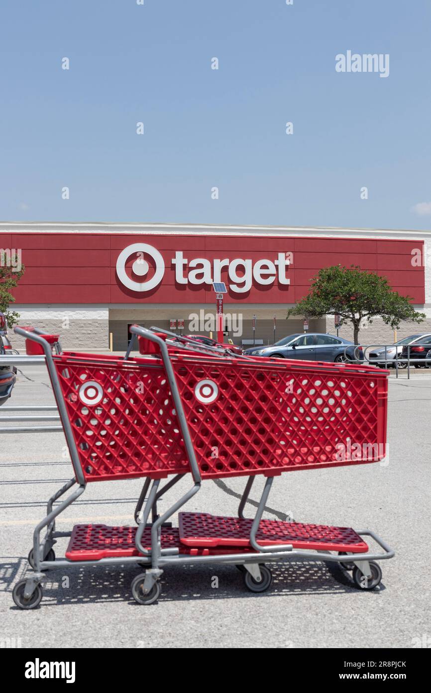 Lafayette - June 21, 2023: Target department store. Target is a retail ...