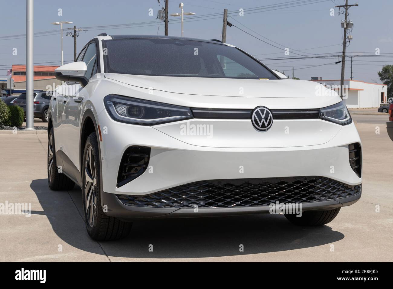 Lafayette - June 21, 2023: Volkswagen ID.4 SUV Electric Vehicle EV ...
