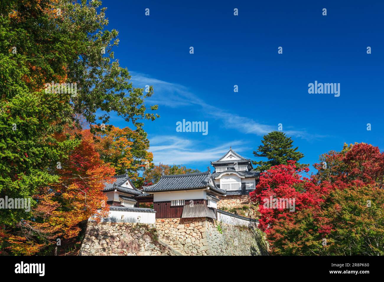 Bicchu Matsuyama Castle Stock Photo - Alamy