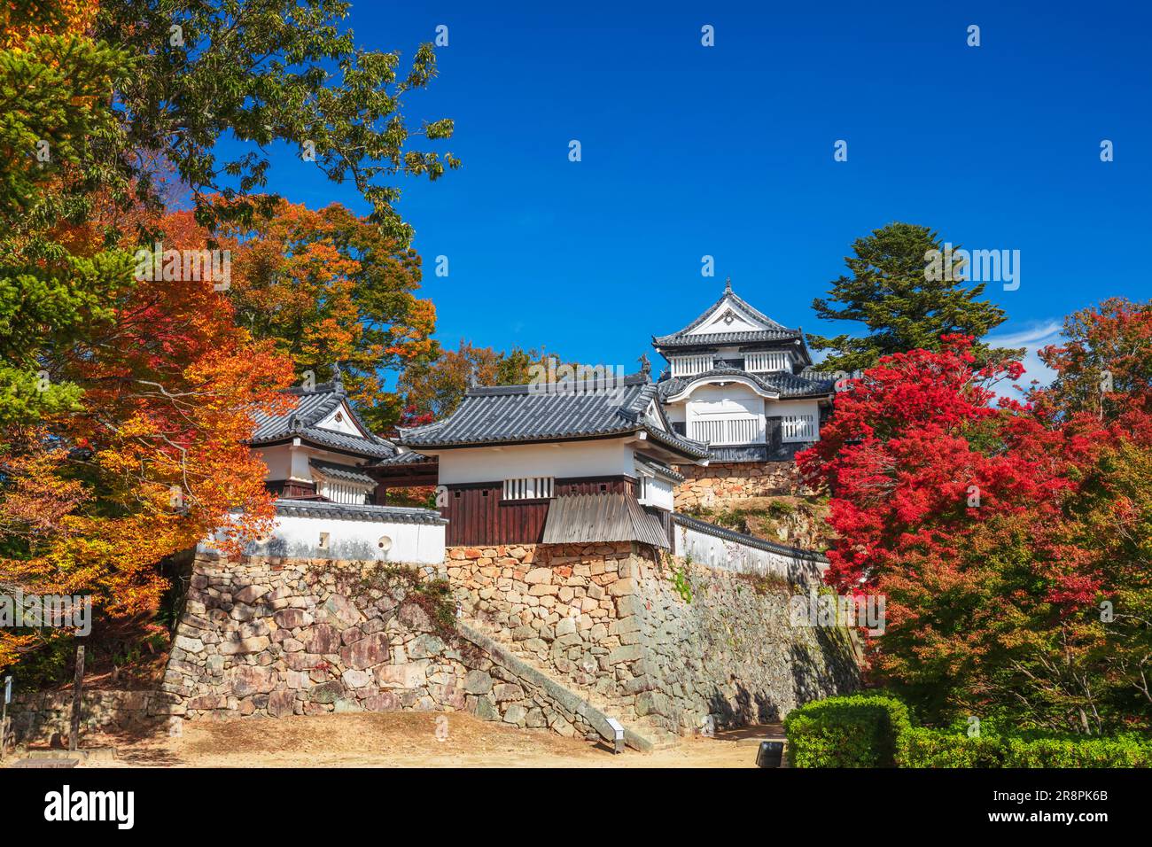 Bicchu Matsuyama Castle Stock Photo - Alamy