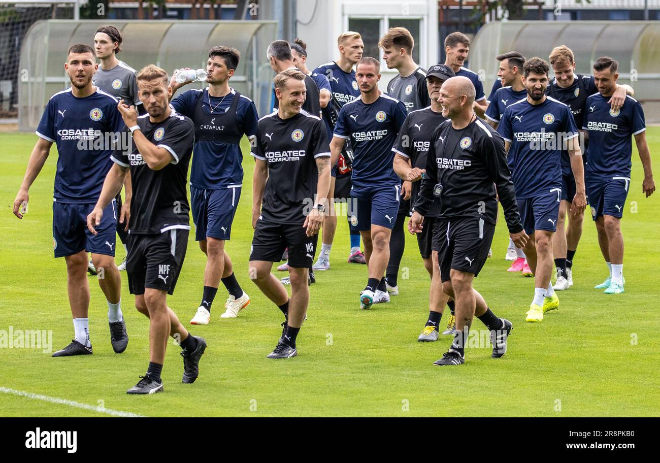 Brunswick, Germany. 22nd June, 2023. Soccer: 2nd Bundesliga, training ...