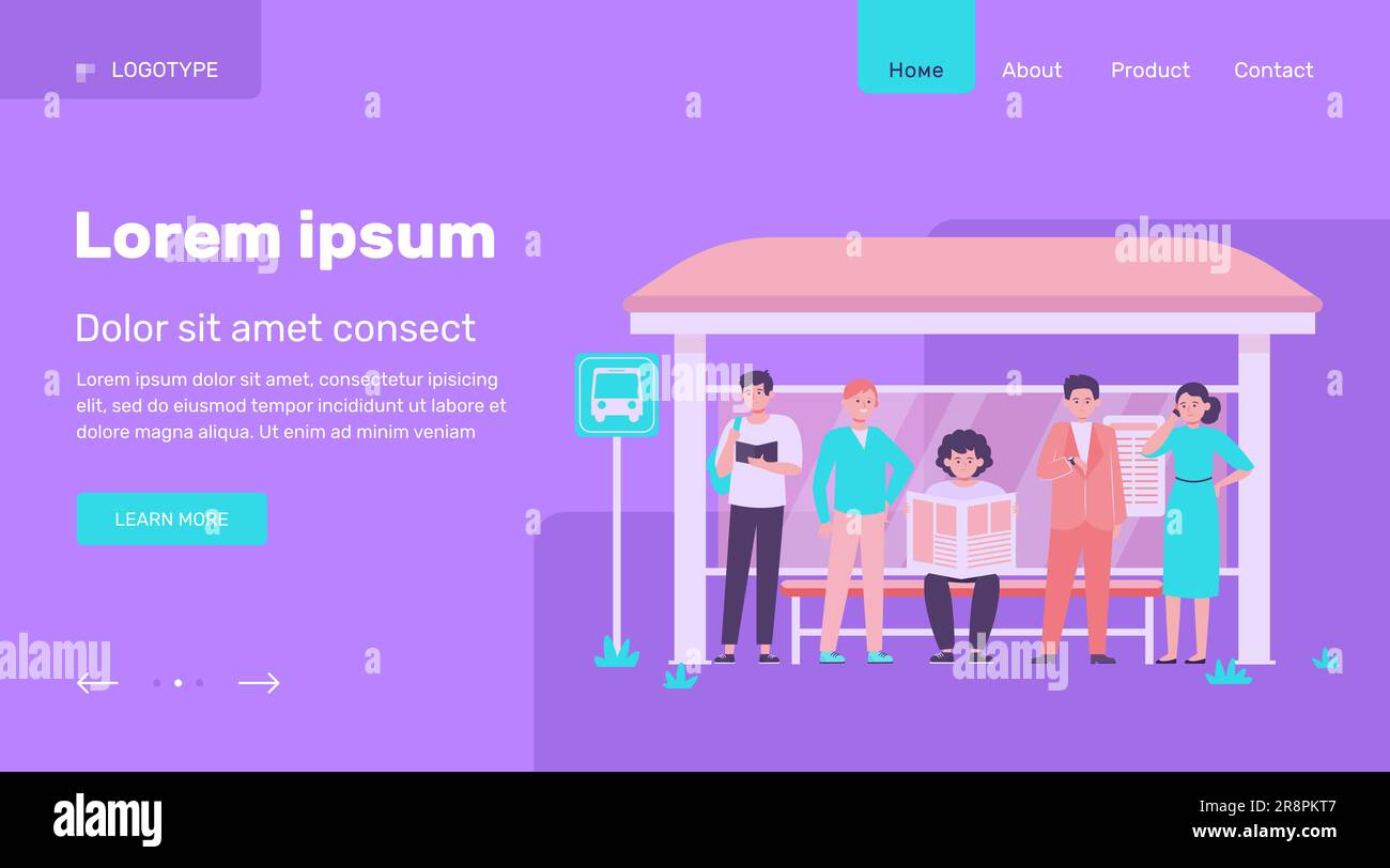 Man woman bus passengers Stock Vector Images - Alamy