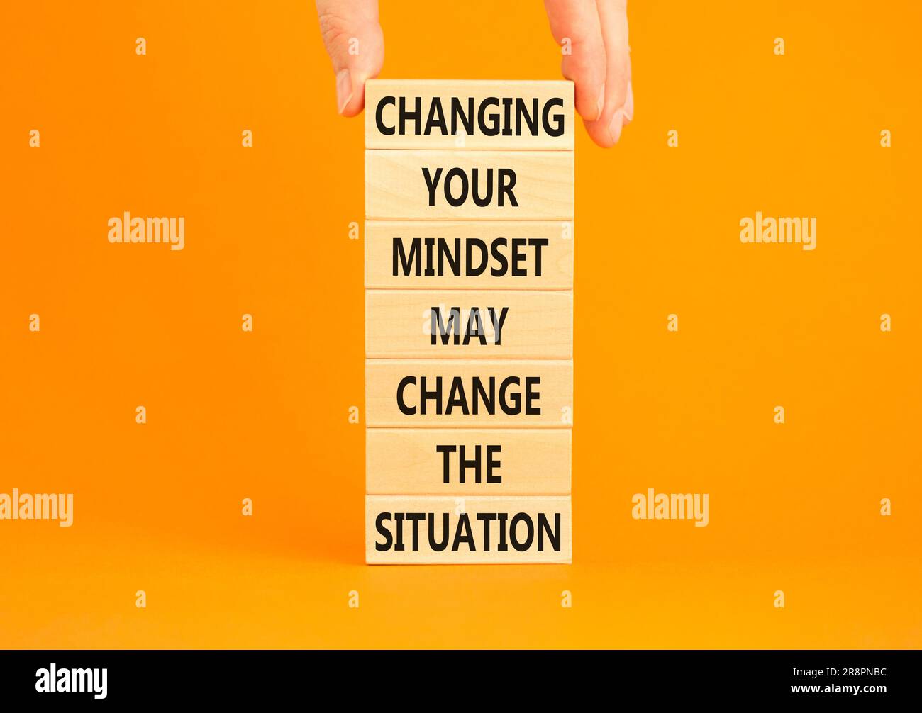 Changing mindset symbol. Concept words Changing your mindset may change ...