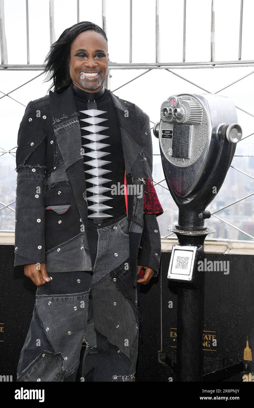 New York, USA. 22nd June, 2023. Actor Billy Porter attends the Empire ...