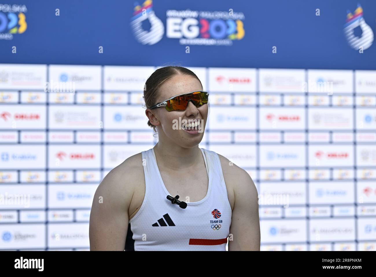 Krakow, Poland. 22nd June, 2023. Canoe Sprint. 2023 European Games ...