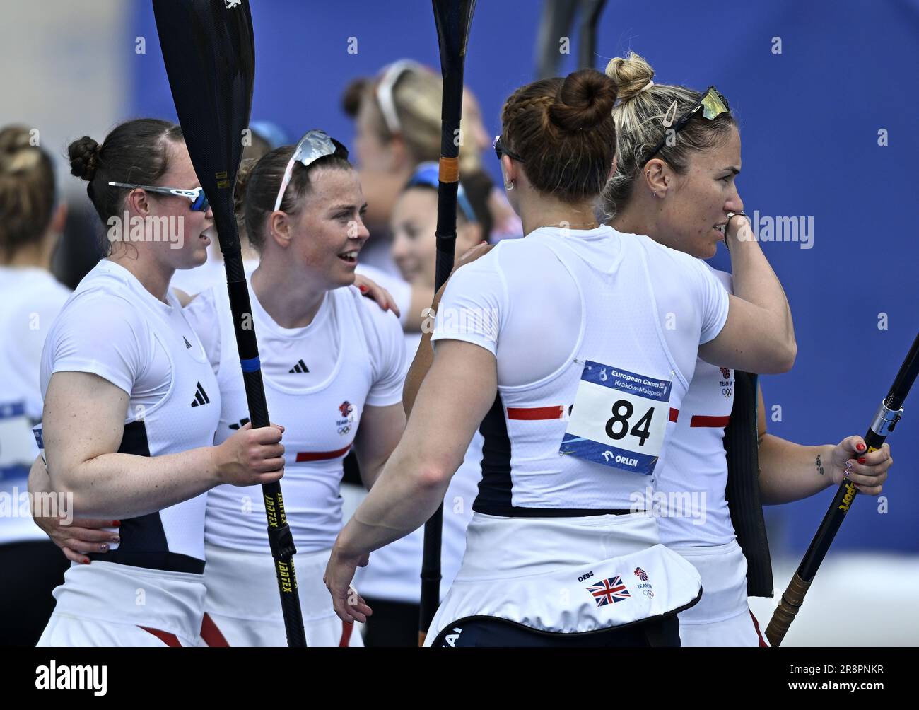 Krakow, Poland. 22nd June, 2023. Canoe Sprint. 2023 European Games ...