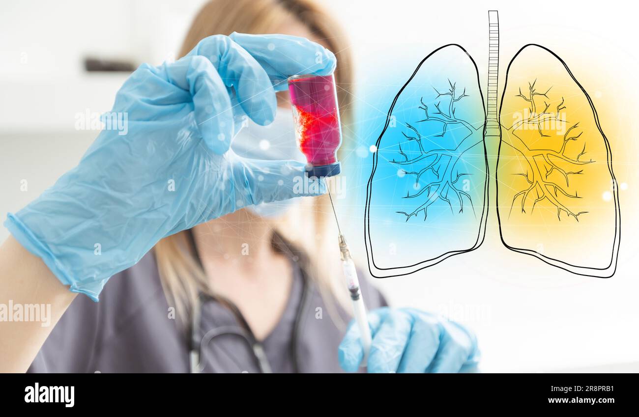 Medicine doctor touching icon medical network connection with modern ...