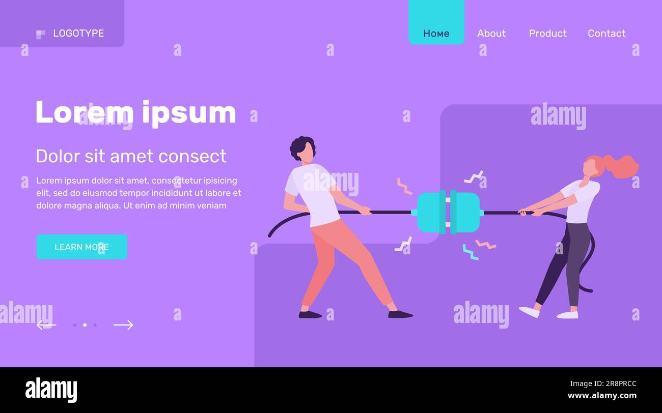 Groups of people pulling rope Stock Vector Image & Art - Alamy