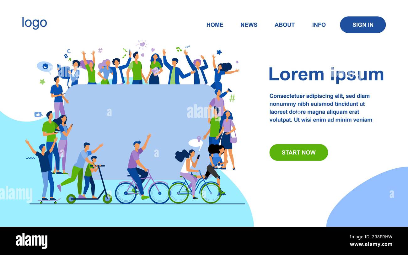 Different multicultural people in crowd Stock Vector Image & Art - Alamy