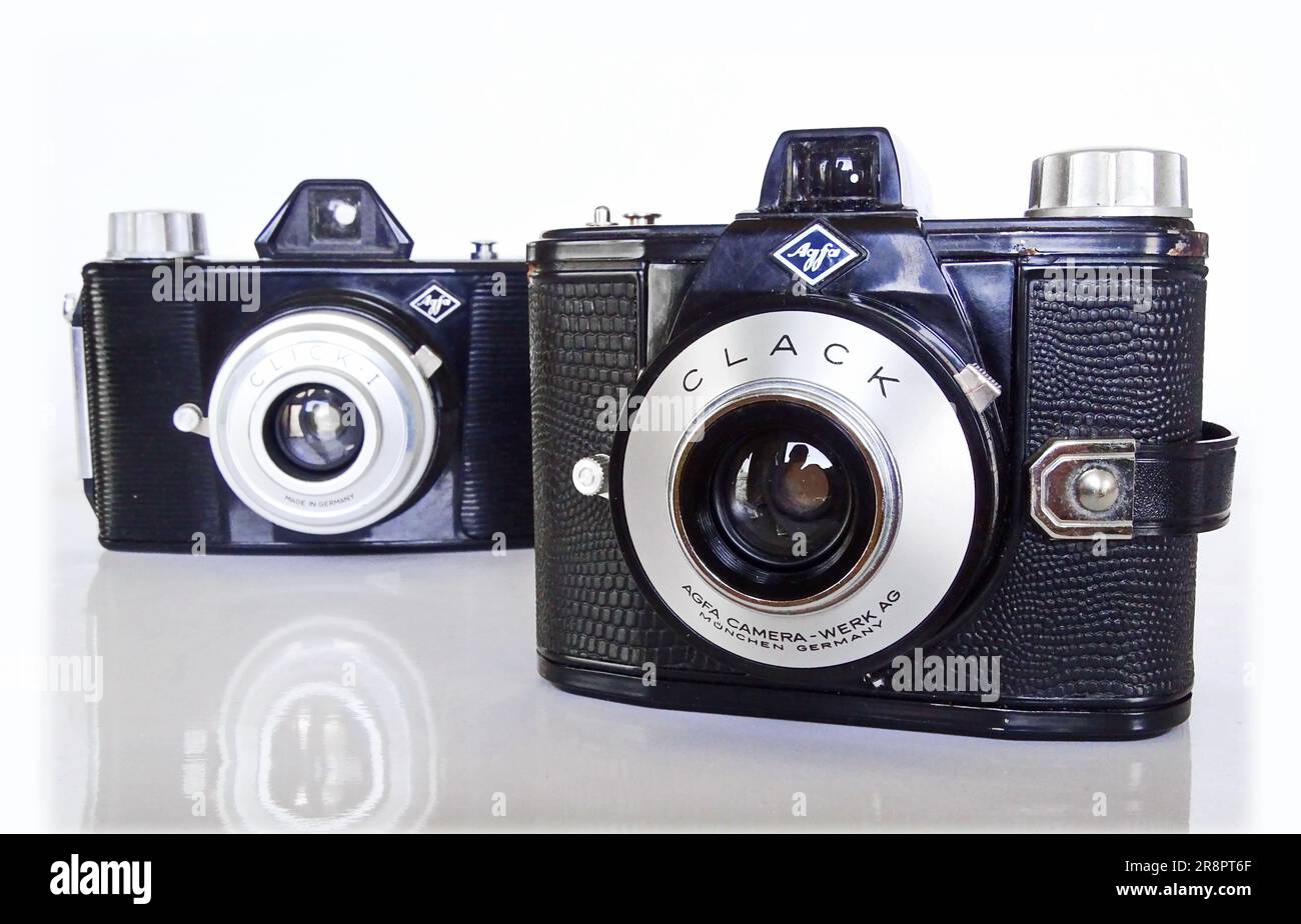 Agfa Clack and Agfa Click Stock Photo - Alamy
