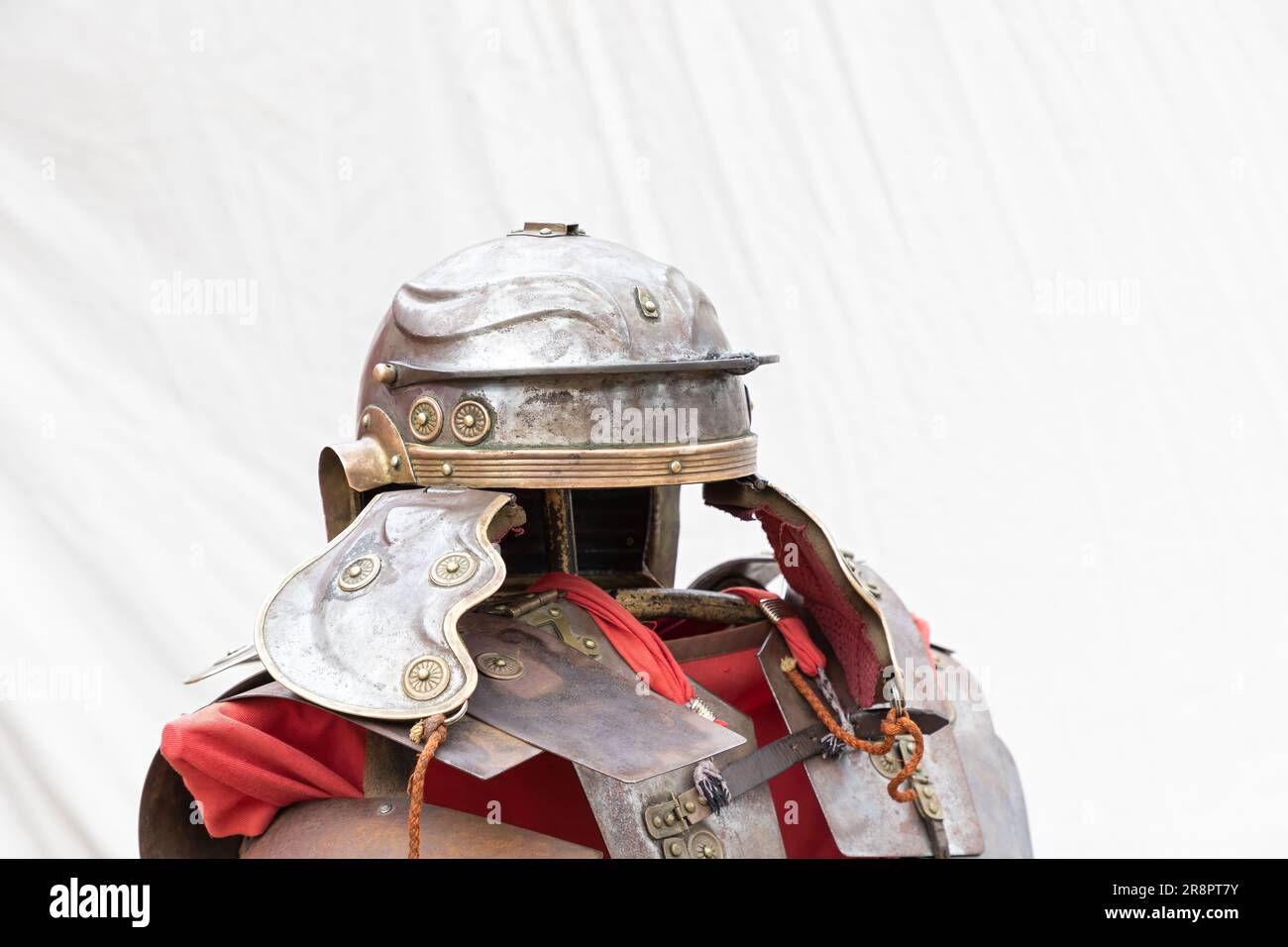 Roman soldier battle gear hi-res stock photography and images - Alamy