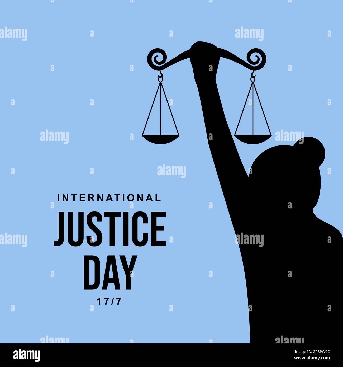 World day for justice Stock Vector Images - Alamy