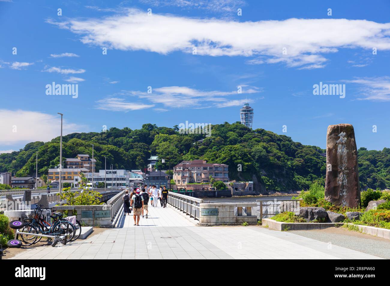 Enoshima Benten Bridge Stock Photo - Alamy