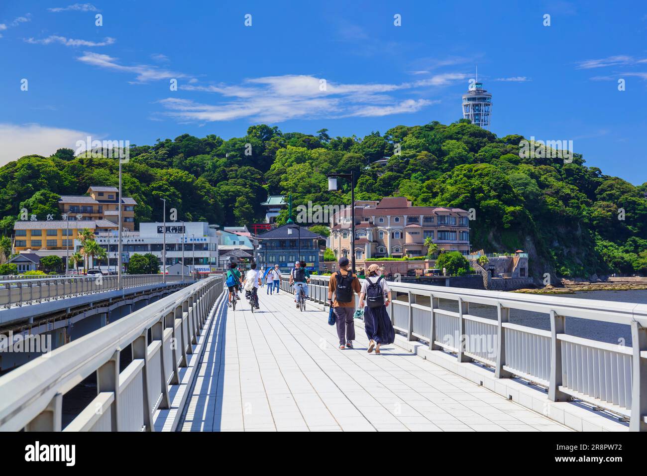 Enoshima Benten Bridge Stock Photo - Alamy