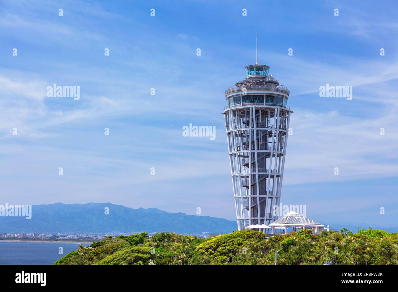 Enoshima Sea Candle Stock Photo - Alamy