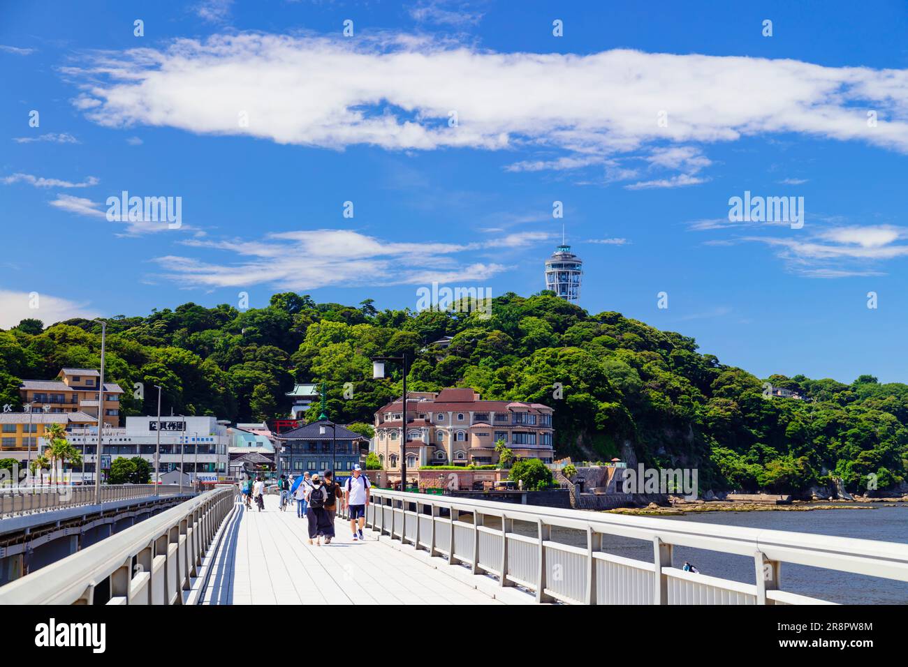 Enoshima Benten Bridge Stock Photo - Alamy