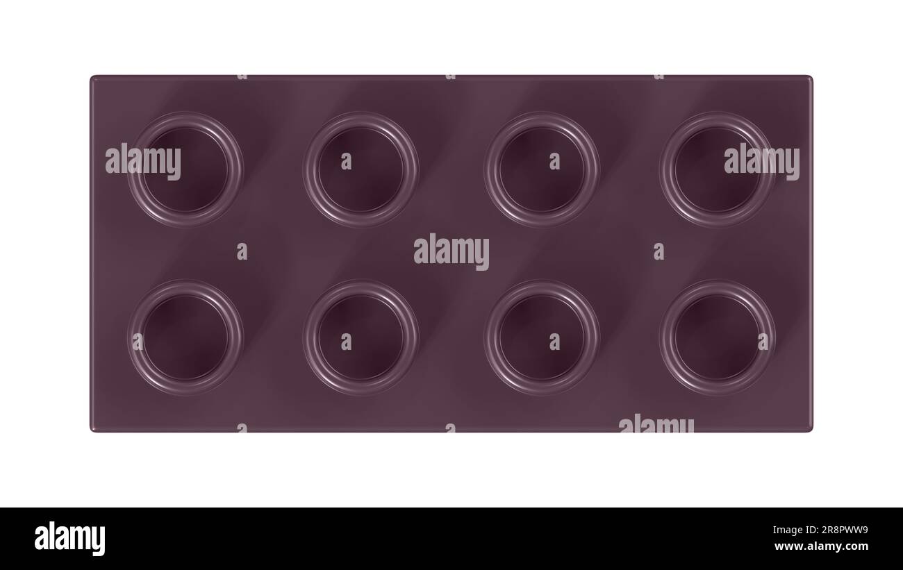 Fig Lego Block Isolated on a White Background. Close Up View of a ...