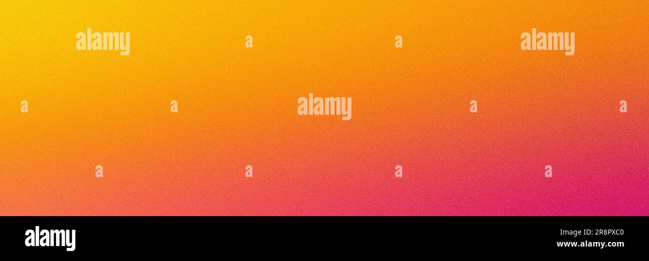 Pink orange yellow gradient background wide web header grainy texture ...