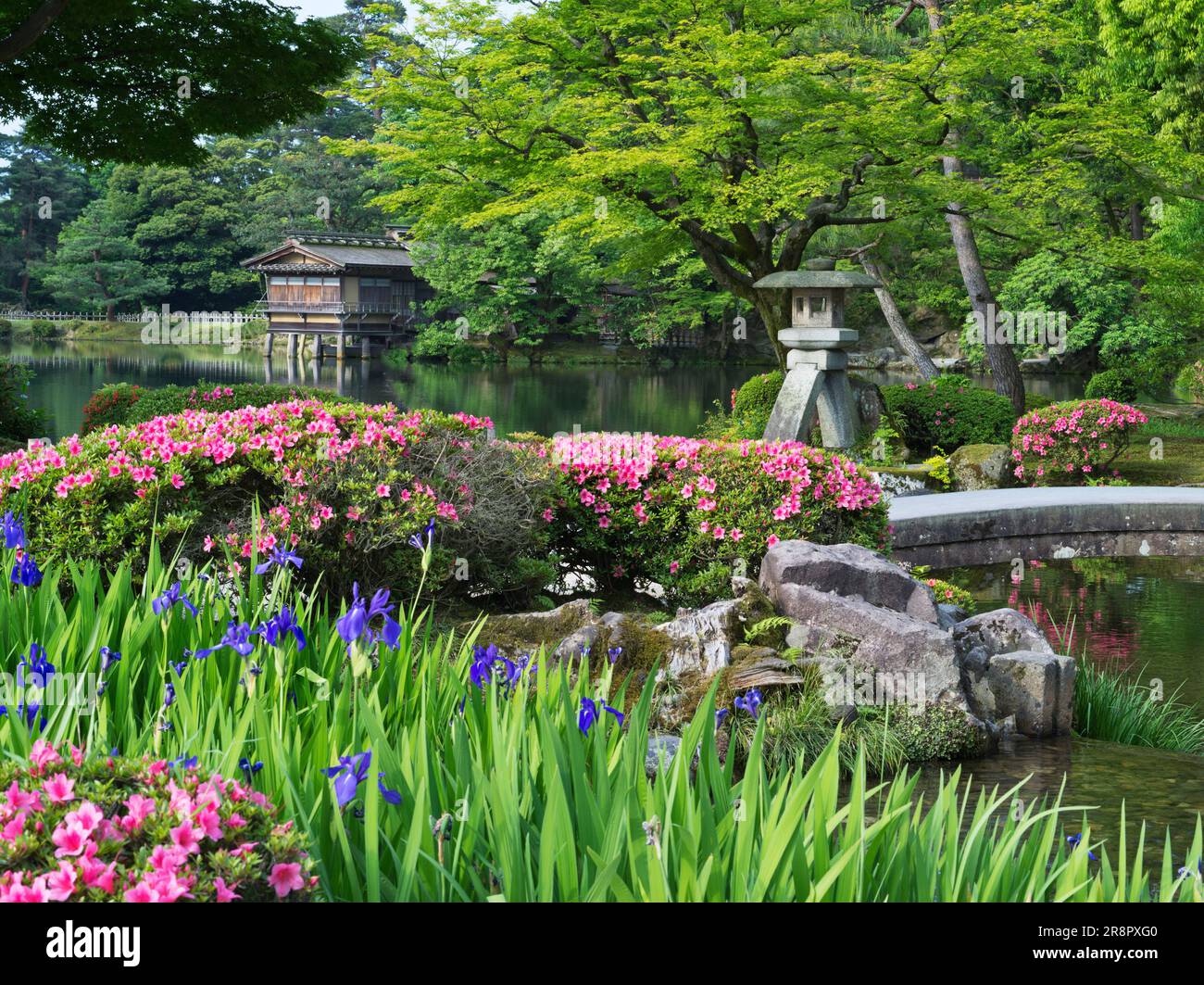 Kenrokuen garden hi-res stock photography and images - Alamy