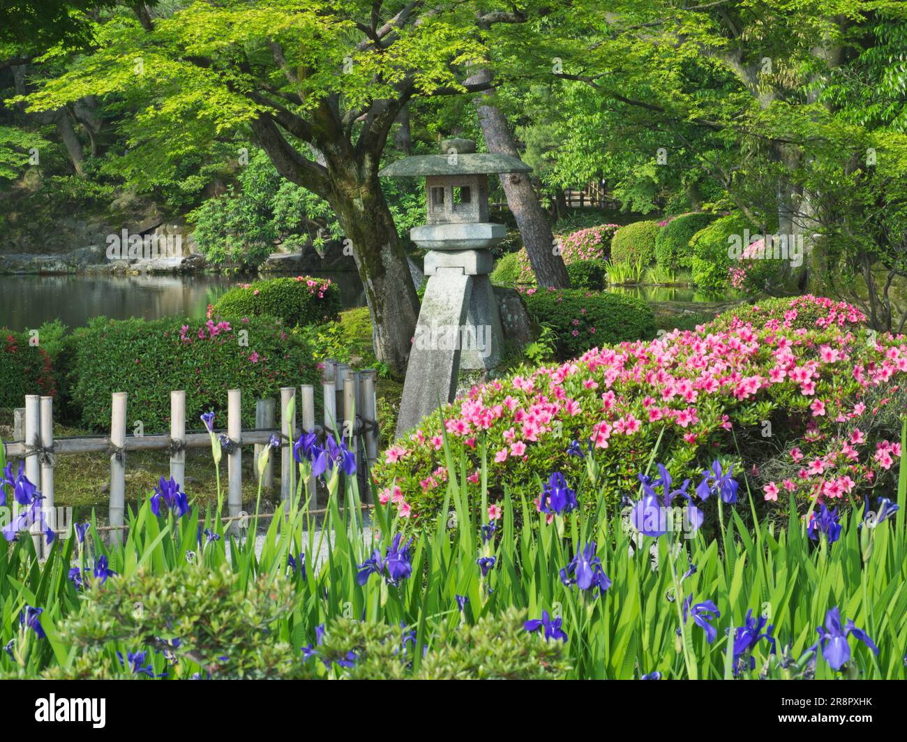 Kanazawa Kenrokuen garden Stock Photo - Alamy
