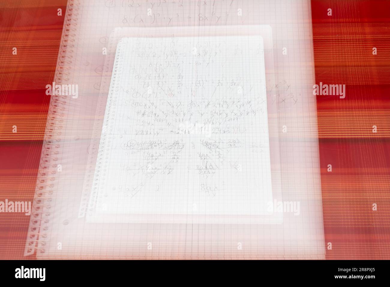 Class 10 math problems on a college block. Concept image suggests ...