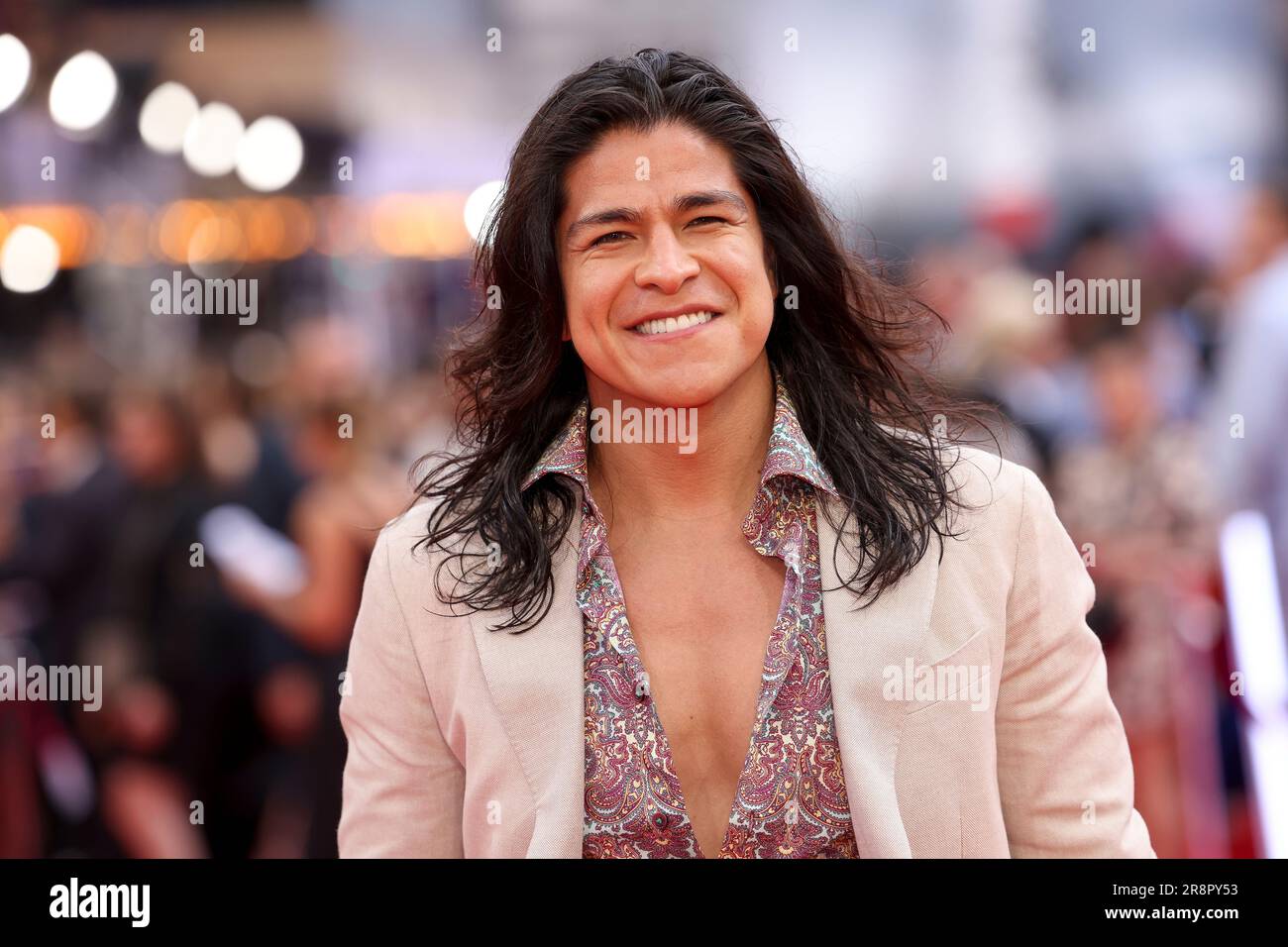 Cristo Fernandez poses for photographers upon arrival at the premiere ...