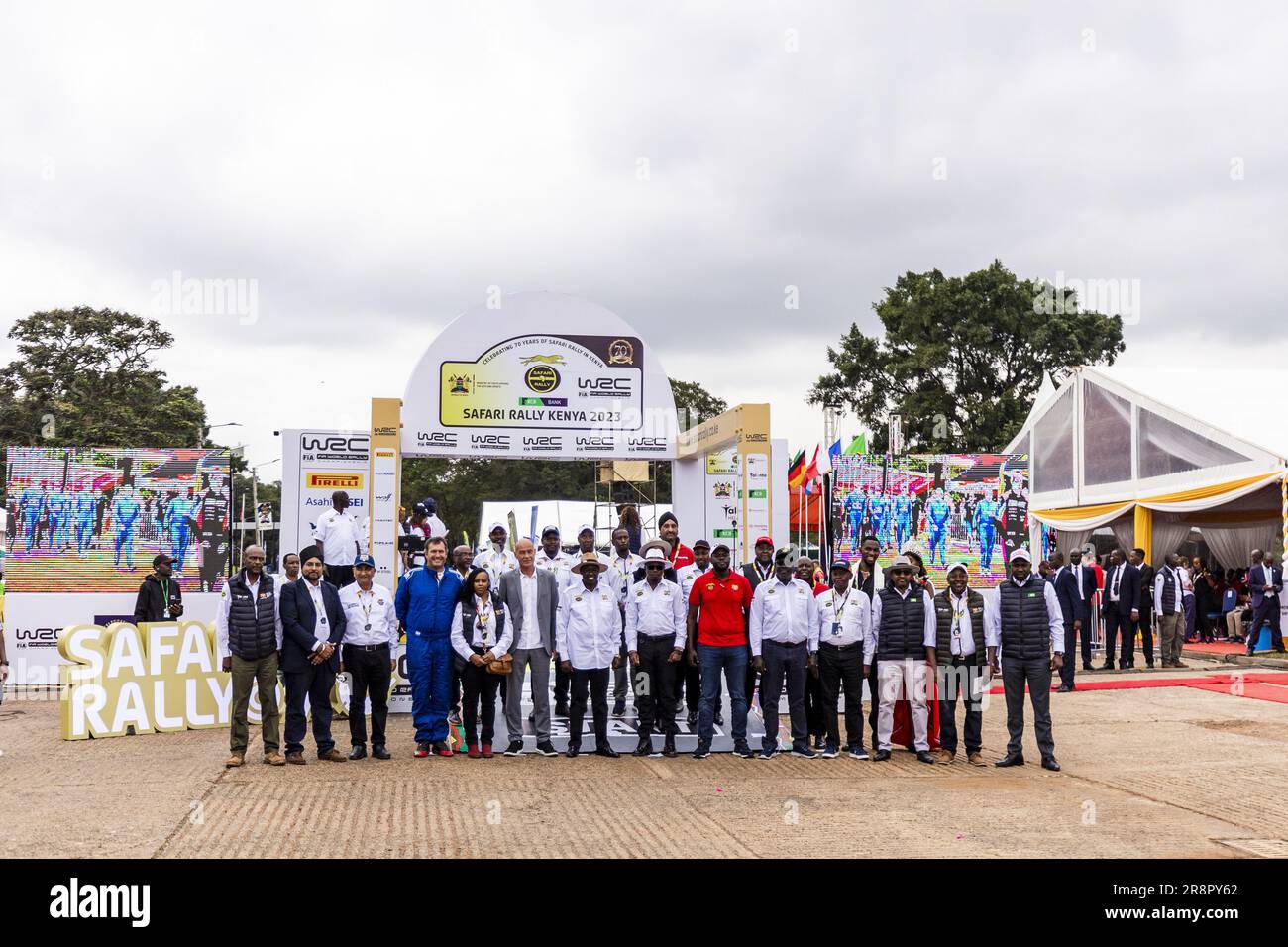 ambiance during the Safari Rally Kenya 2023, 7th round of the 2023 WRC ...